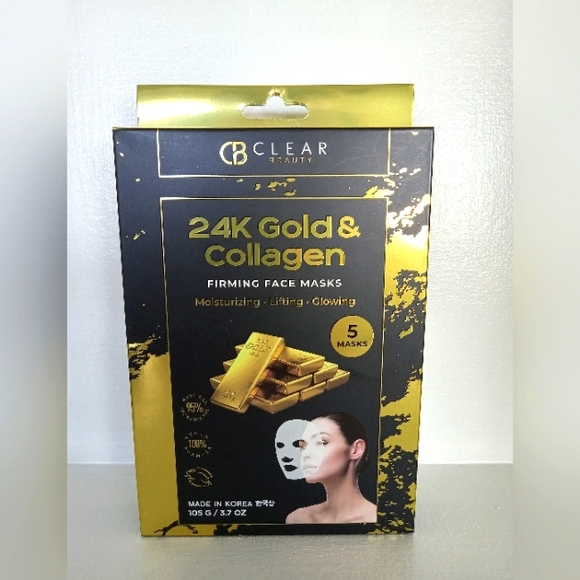 Bath & Body | 24k Gold Collagen Face Masks | Poshmark